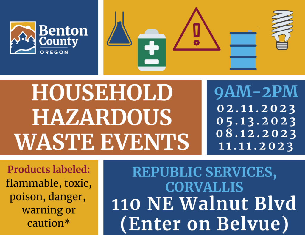 Hazardous Materials - Benton County Community Development, Oregon